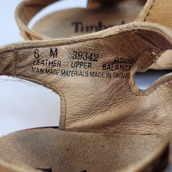 Timberland | Shoes | Timberland Sandals Coniac Color Size 6m | Poshmark